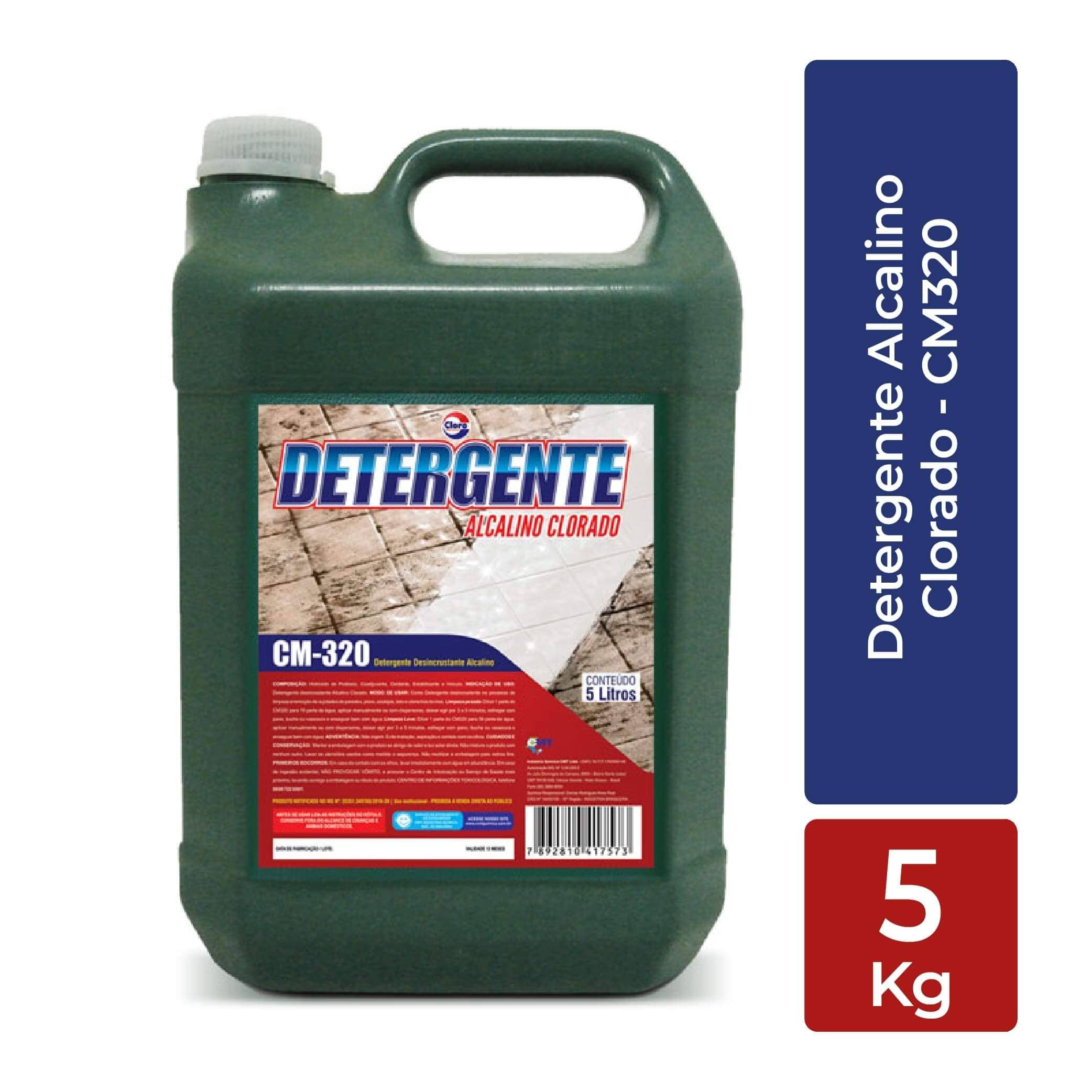 Detergente Alcalino Clorado - 5L